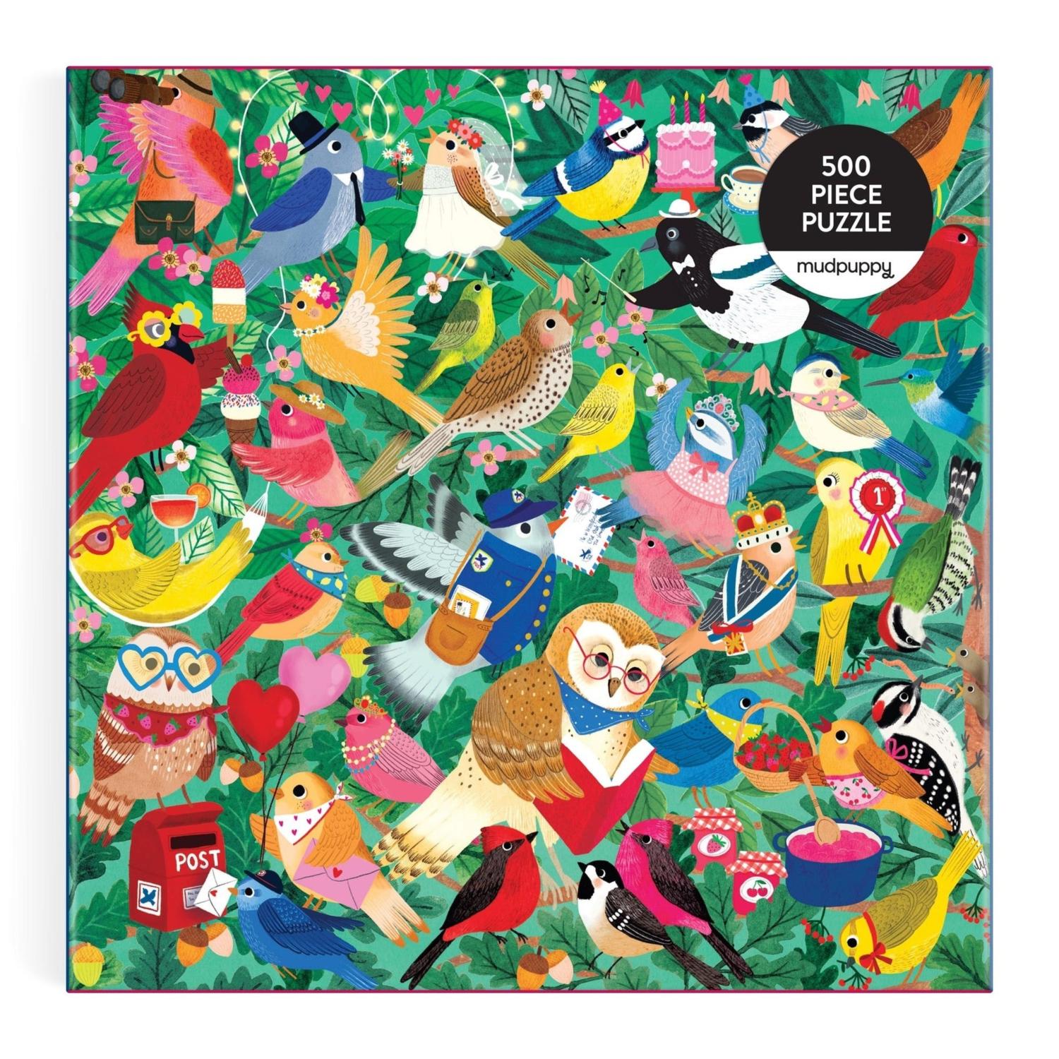Birding Around 500 Piece Jigsaw Puzzle