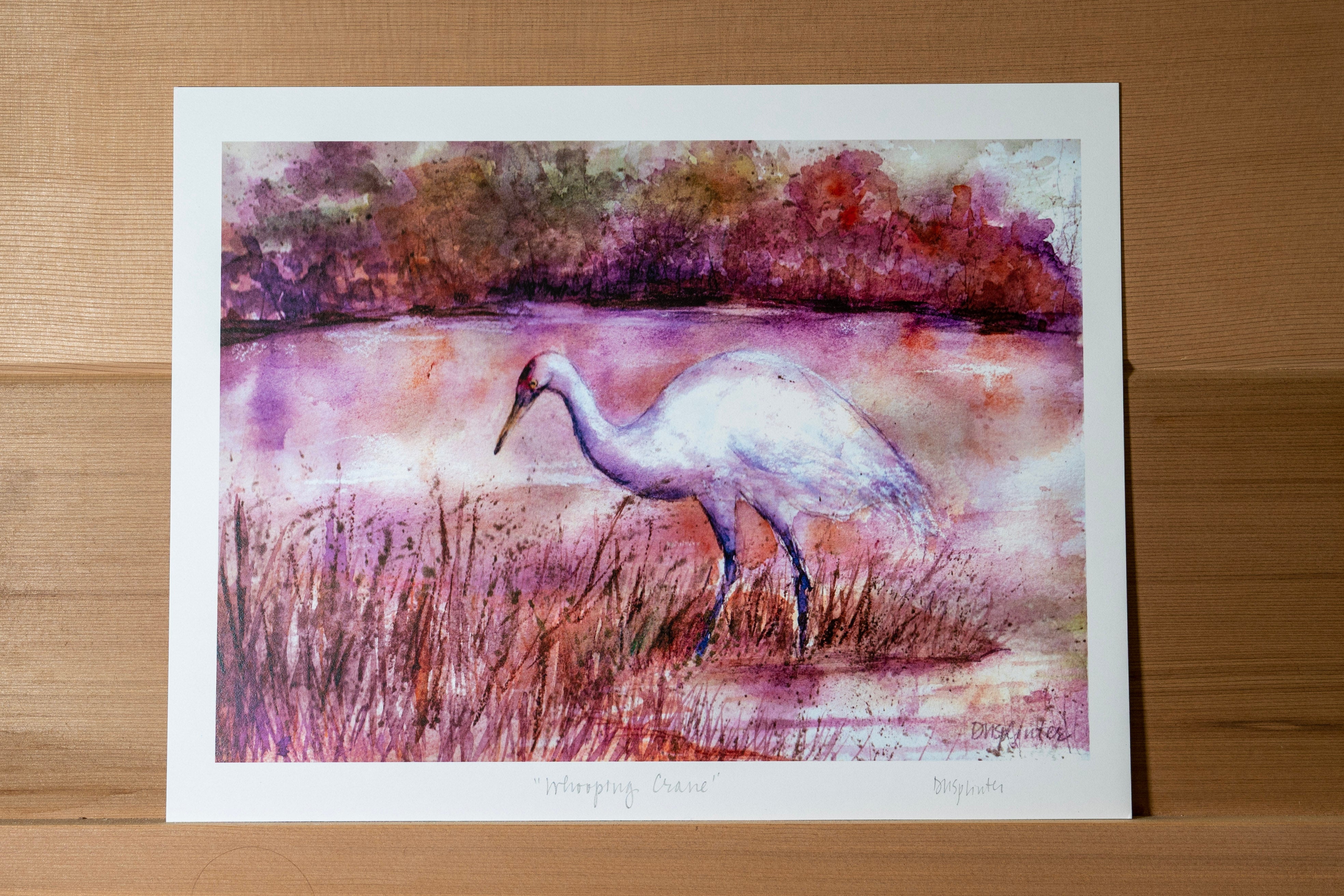 Whooping Crane Print
