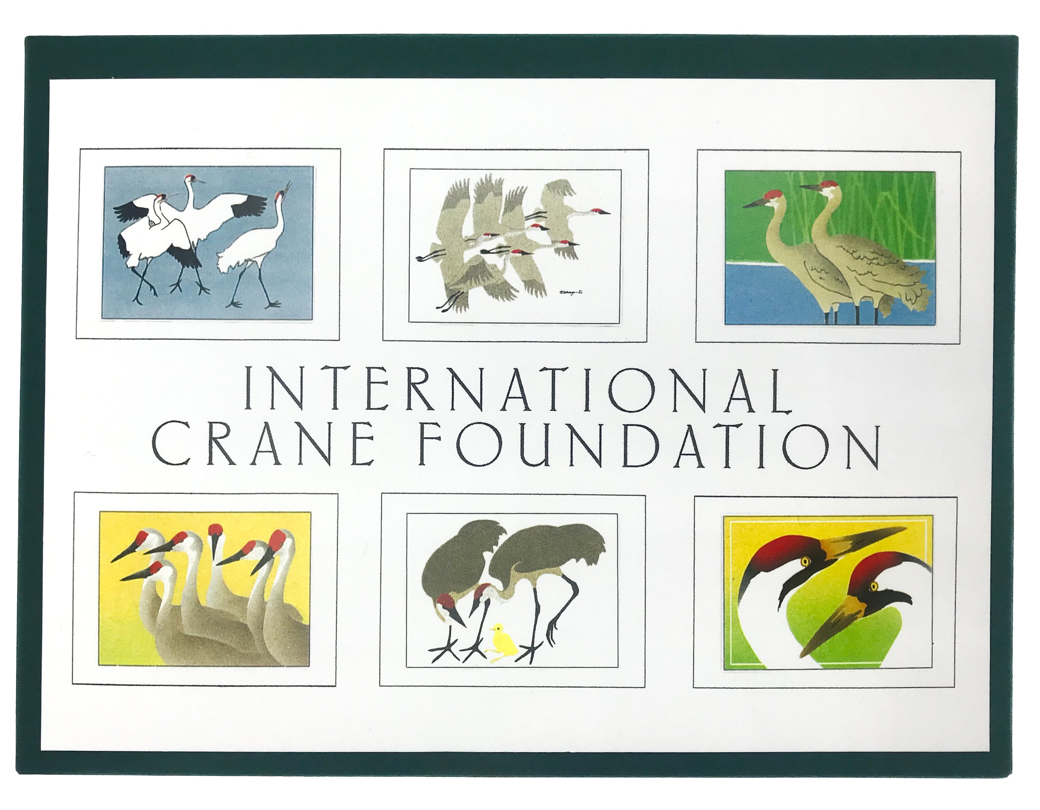 Whooping Crane & Sandhill Crane Card Pack