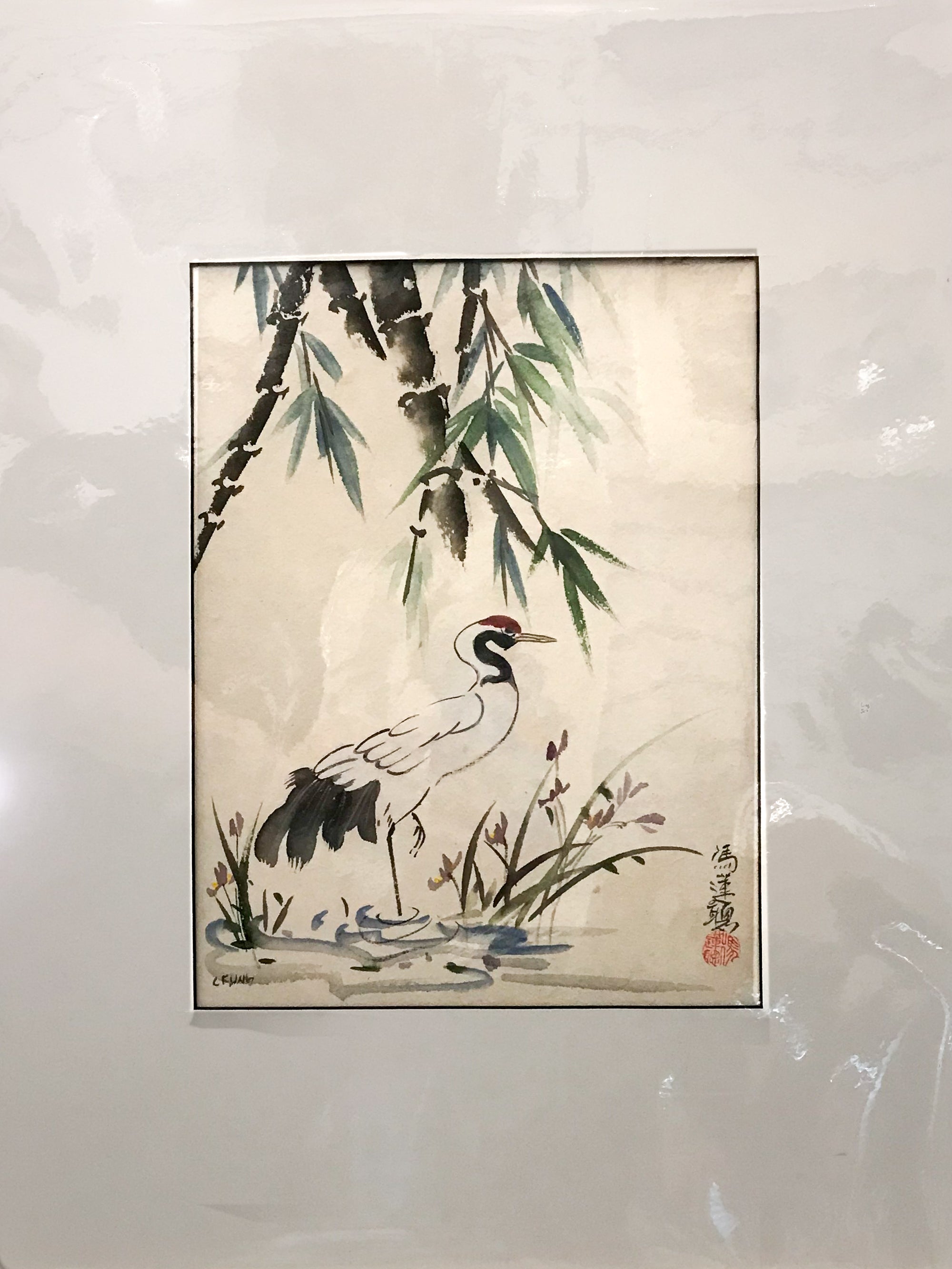 C. Fung Legs Up 16x20 Original