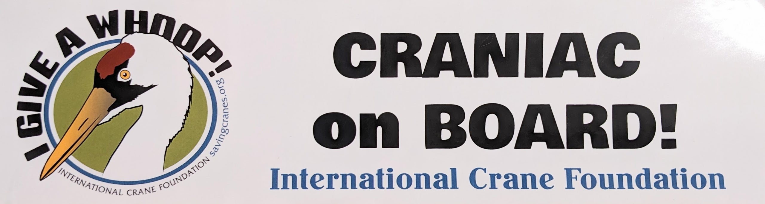 Craniac On Board Bumper Sticker