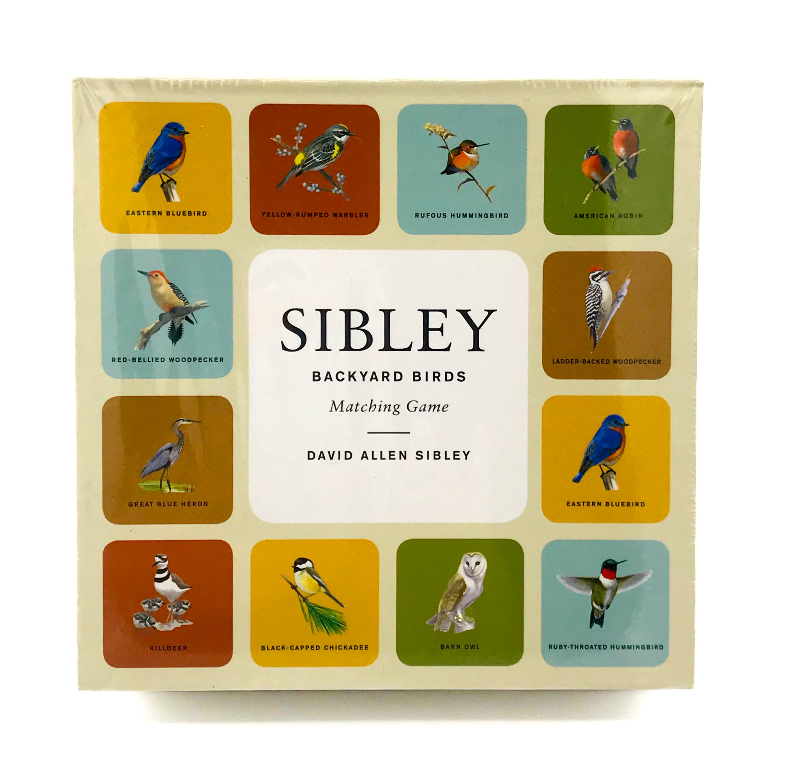 Sibley Backyard Birds Matching Game